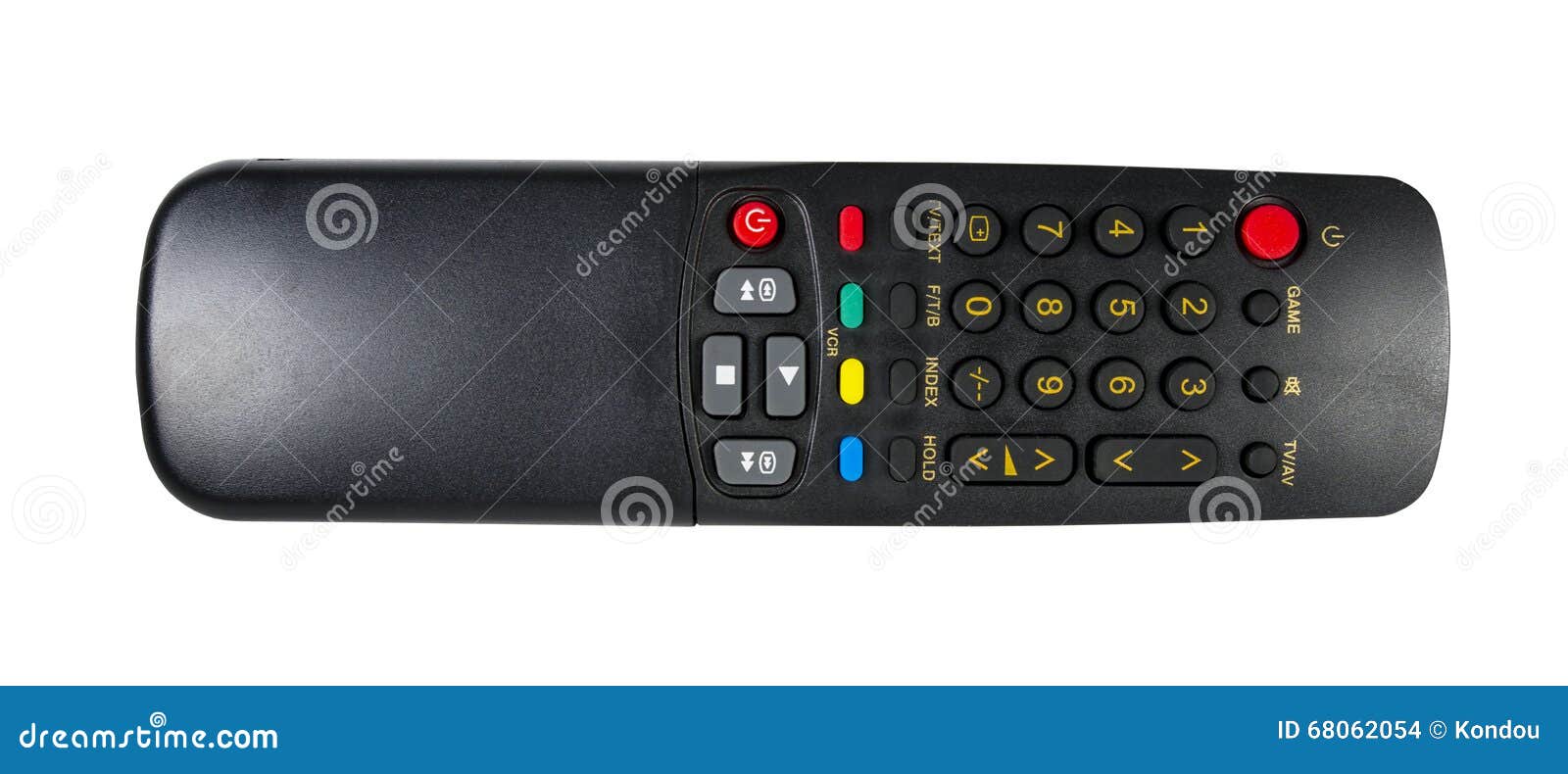 TV remote control isolated stock photo. Image of program - 68062054