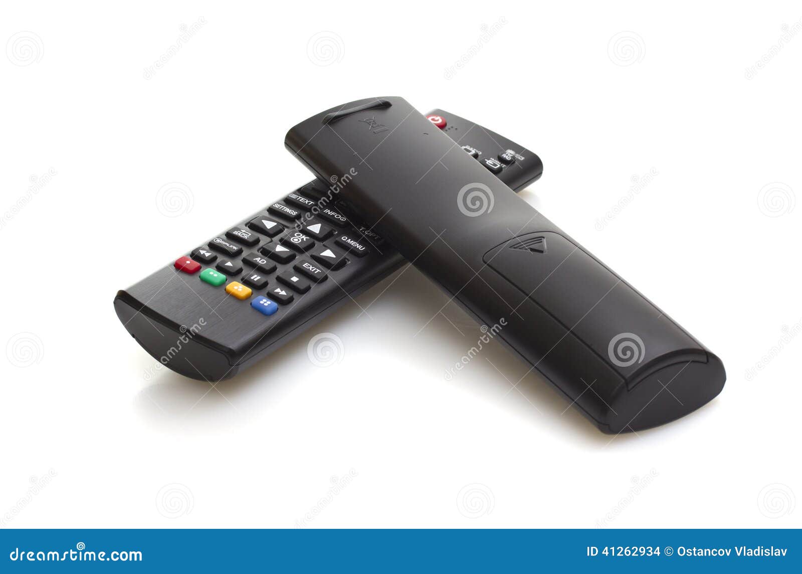 Tv remote control stock photo. Image of black, channel - 41262934