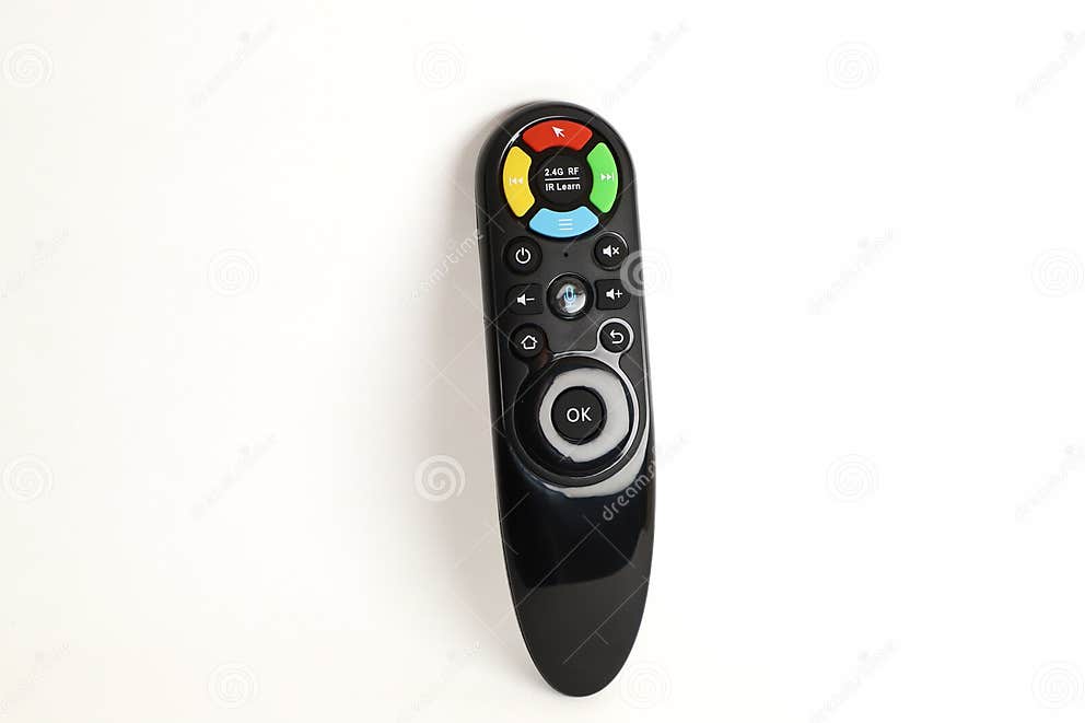 Tv Remote Controller, Remote Control Device, Isolated White Background ...