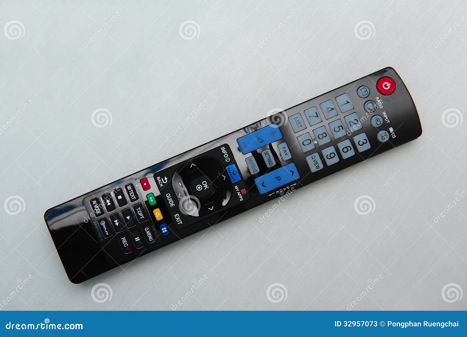 TV remote stock image. Image of video, television, desk - 32957073
