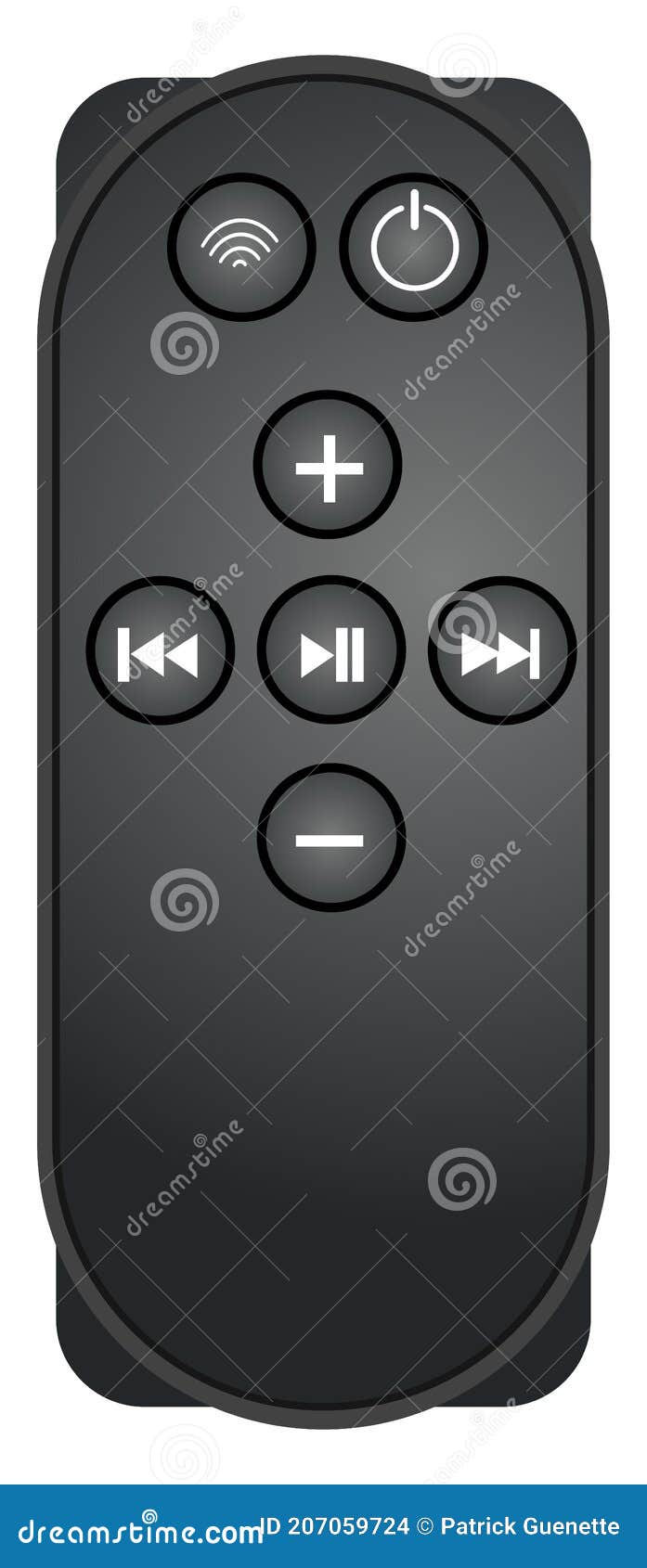 TV Remote, Illustration, Vector Stock Vector - Illustration of control ...