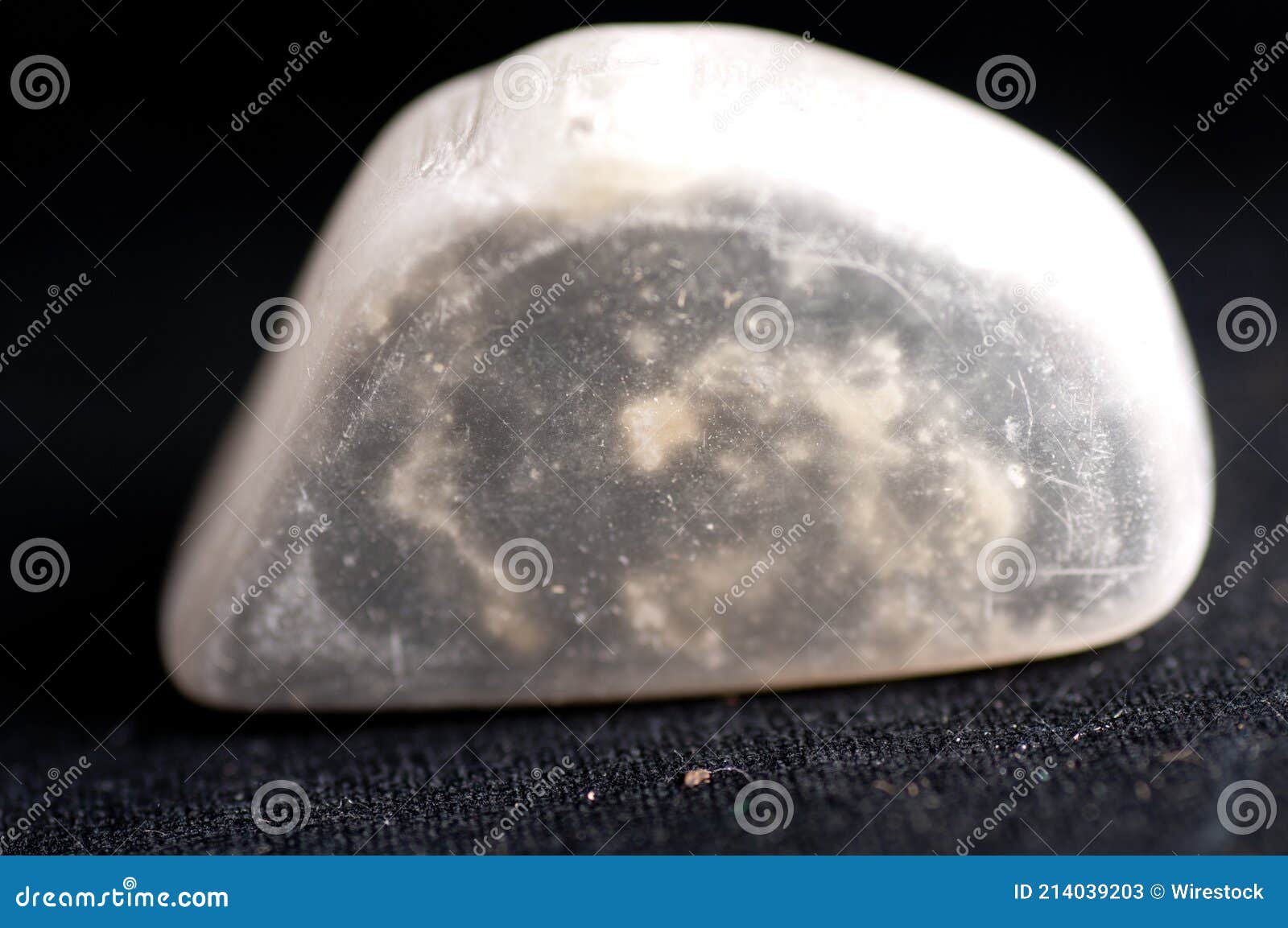 Tv rock or ulexite mineral stock image. Image of geology - 214039203