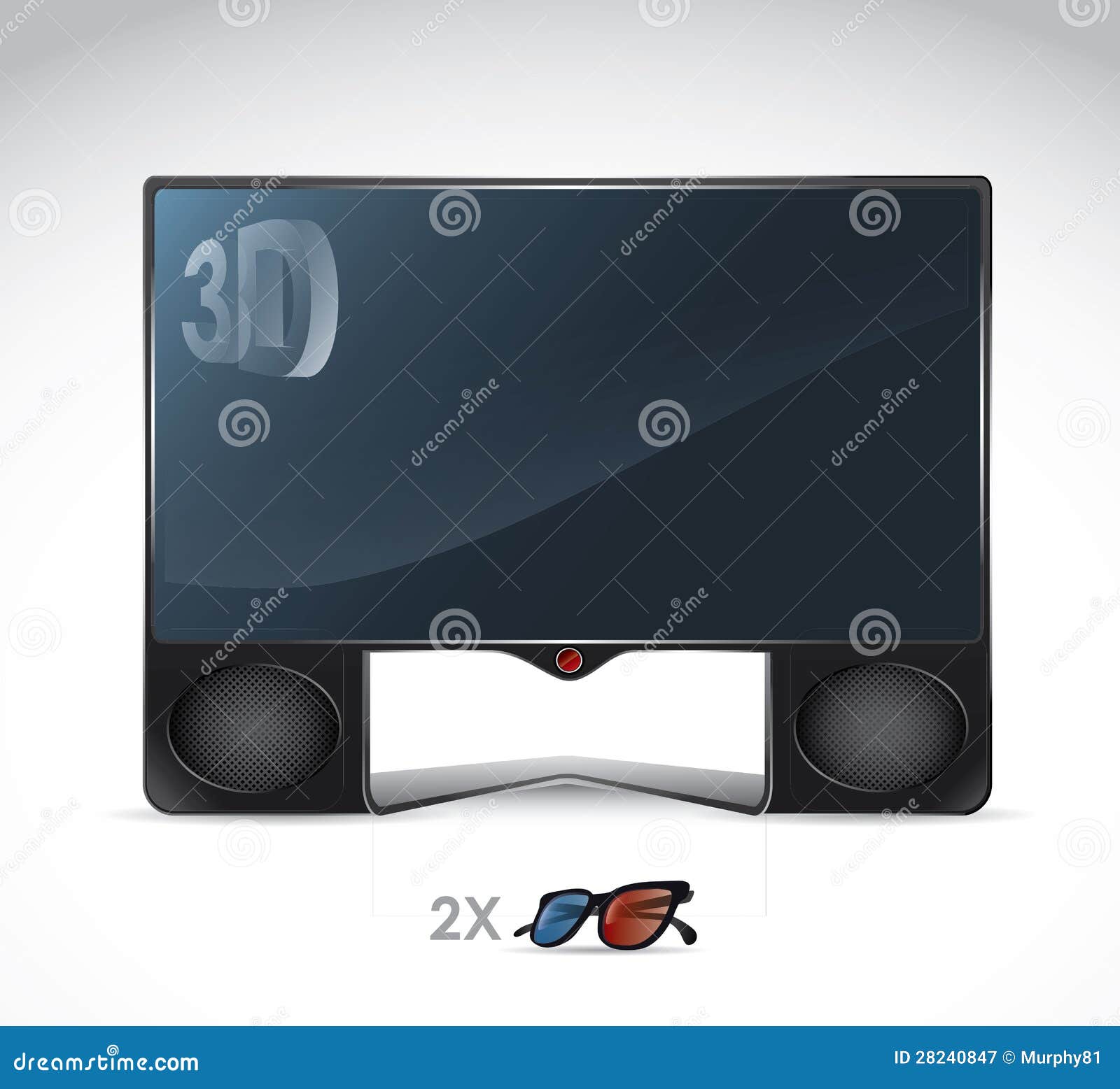 TV screen design stock vector. Illustration of movie - 28240847