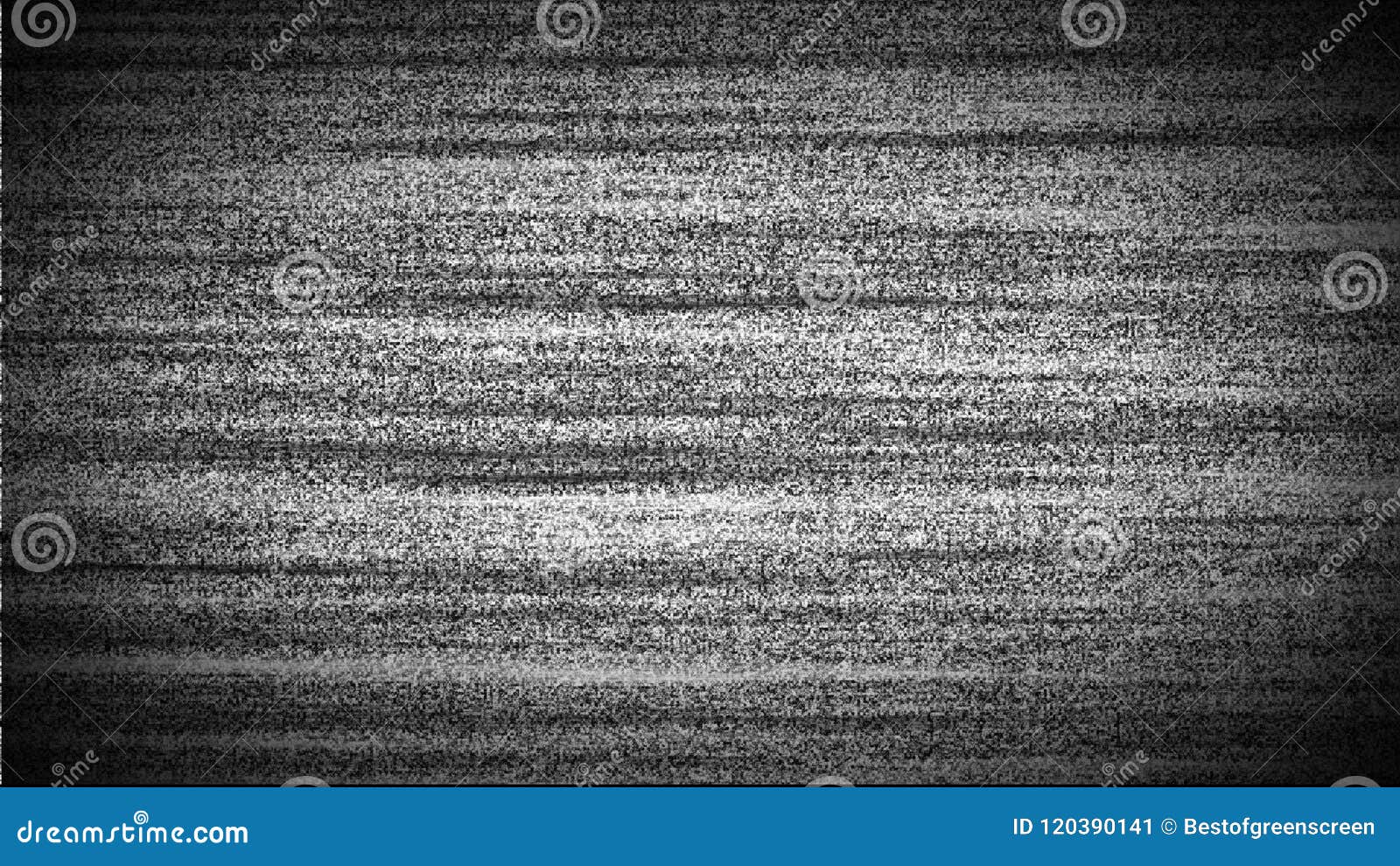 TV Interference Background - Black and White Stock Illustration ...