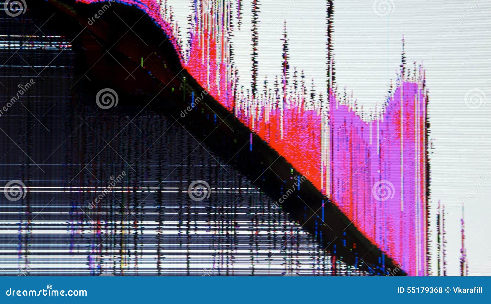 Red Vhs Static Noise Texture Background Hd Stock Image | CartoonDealer ...