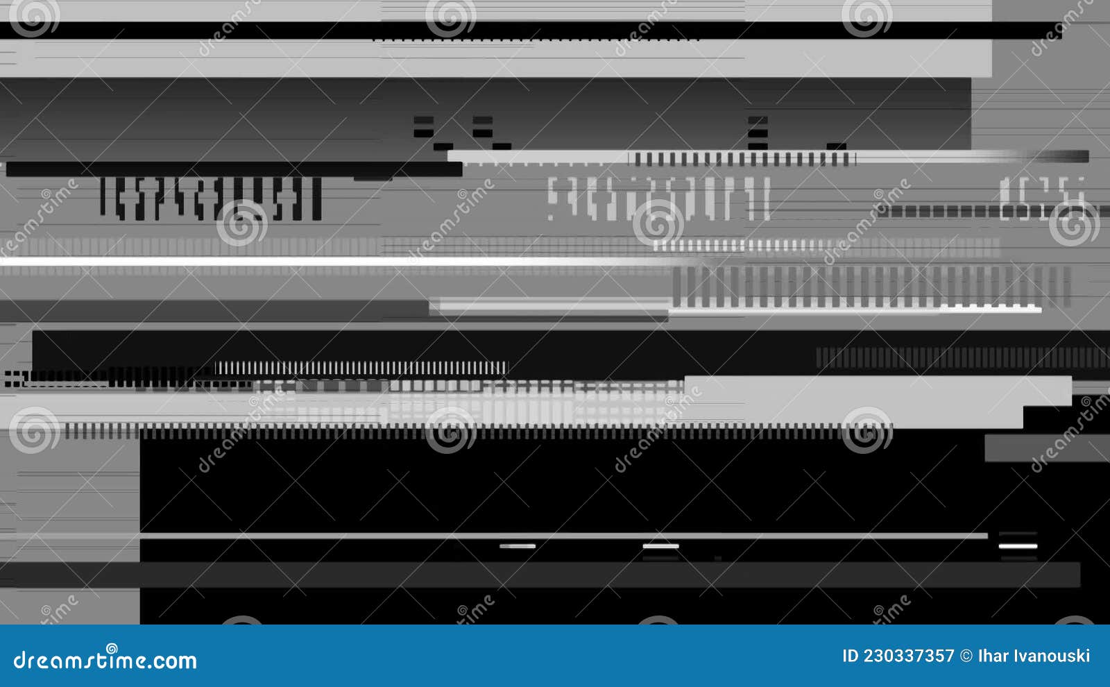 TV Screen with Static Noise Due To Poor Signal Reception Stock Video ...