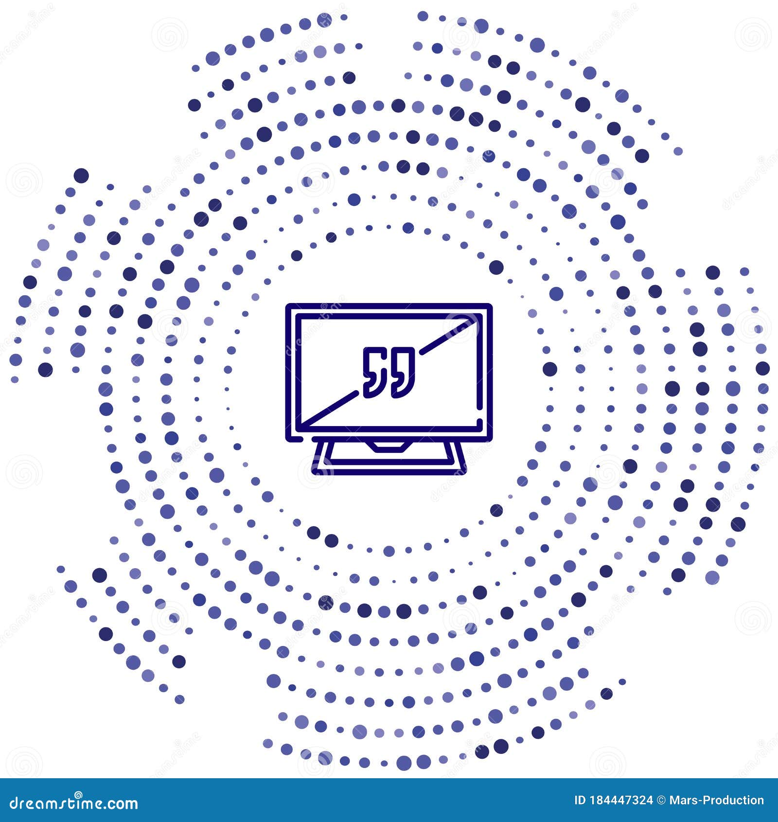 Tv Screen Vector Icon. Tv Screen Editable Stroke. Tv Screen Linear ...