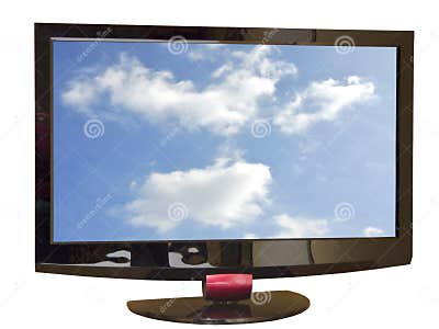 Tv set stock photo. Image of reflection, design, elegance - 8607996