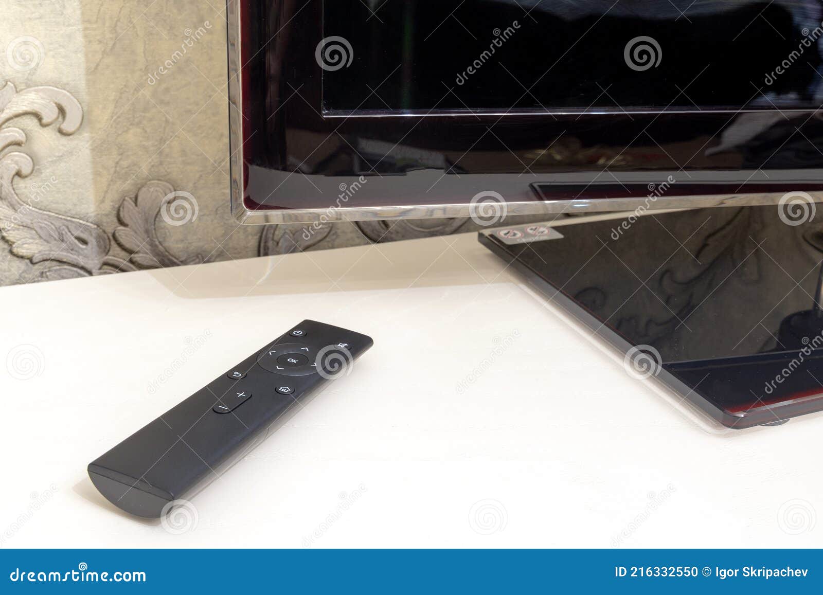 TV Set-top Box for Digital TV and Smart Home Stock Photo - Image of ...