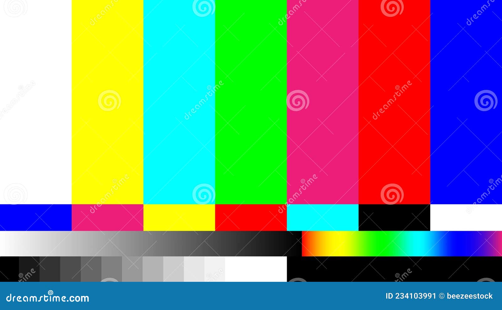 Television screen error. stock vector. Illustration of background ...
