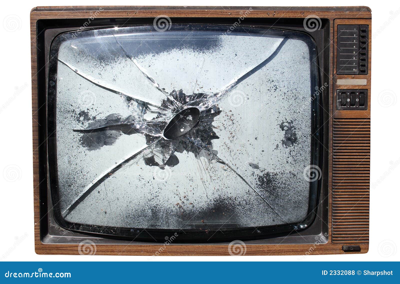 Screen Smashed Tv Photos - Free & Royalty-Free Stock Photos from Dreamstime