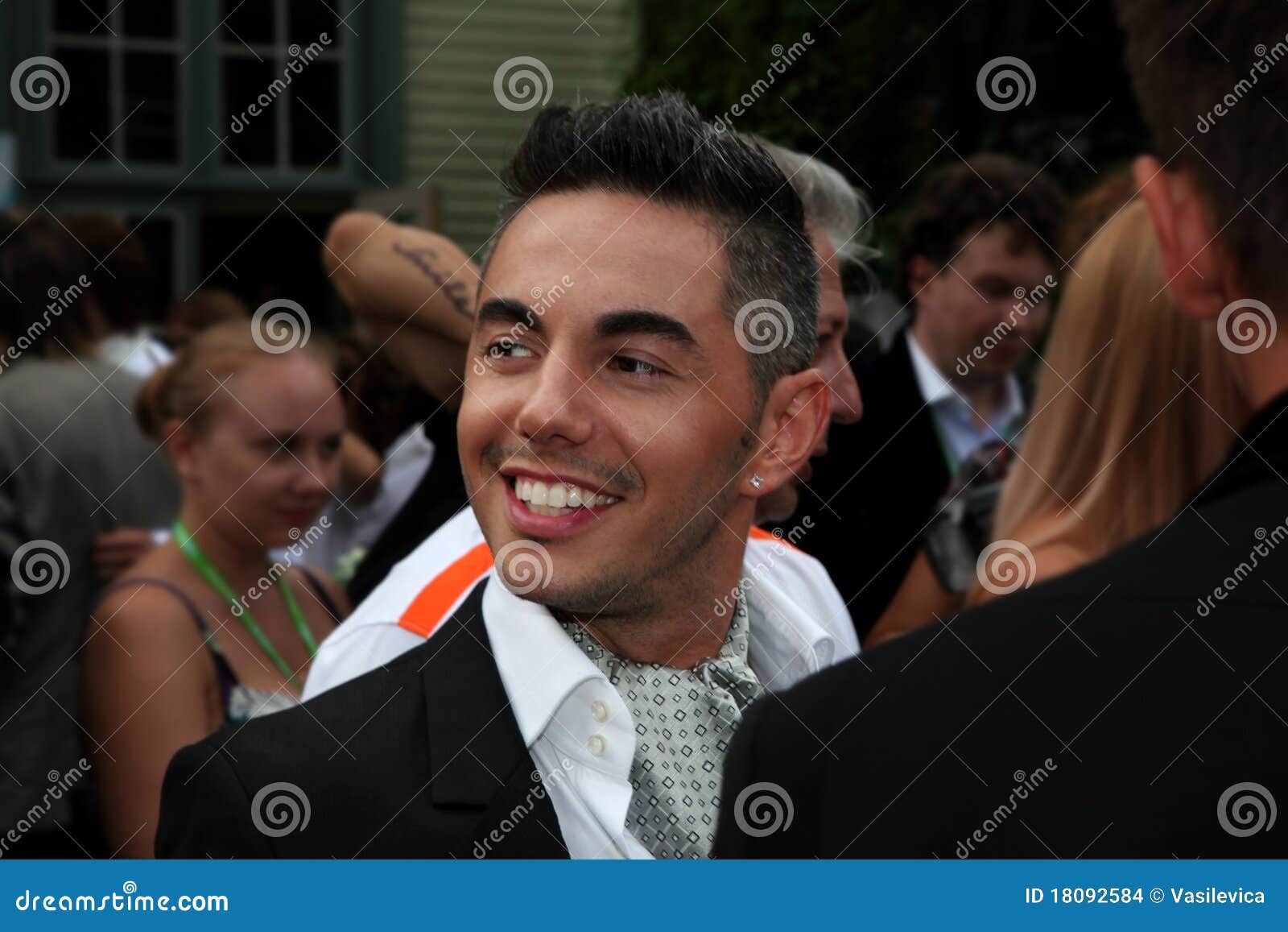 The TV Star Timur Rodriguez Editorial Stock Image - Image of rock ...