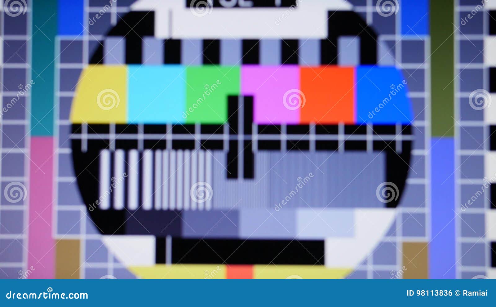 Tv Static Noise Color Bars Signal Stock Footage - Video of bars ...