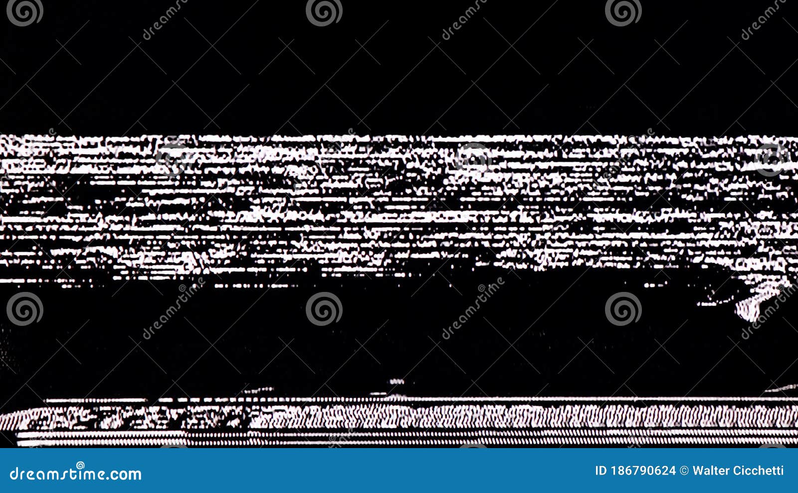 TV Static Noise Glitch Effect Stock Photo - Image of computer, color ...