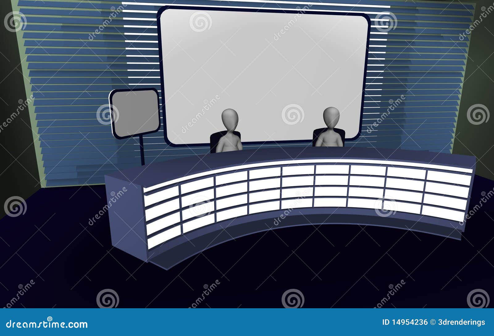 Tv studio stock illustration. Illustration of programme - 14954236