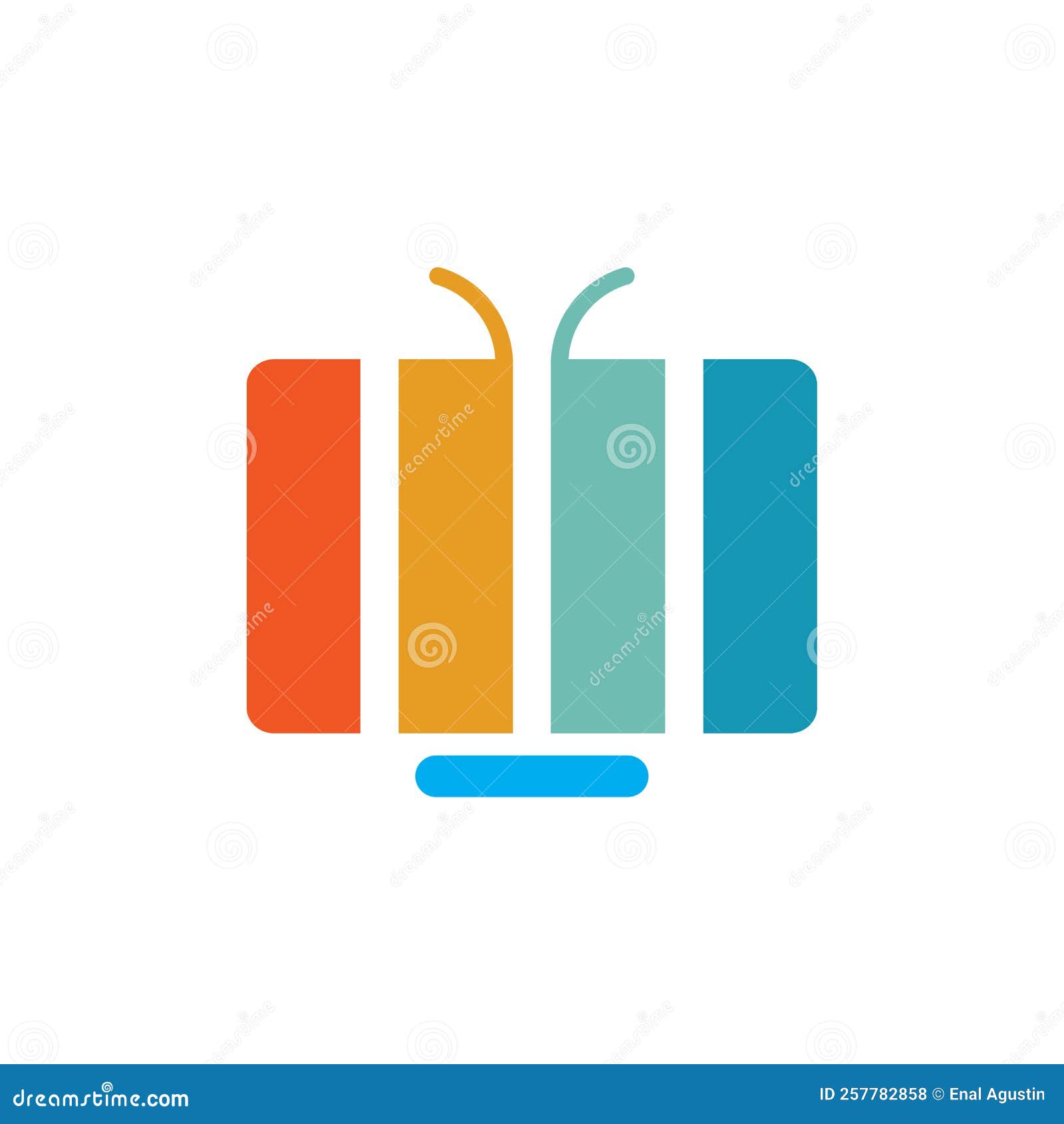 TV Television Channel Icon Logo Design Stock Vector - Illustration of ...