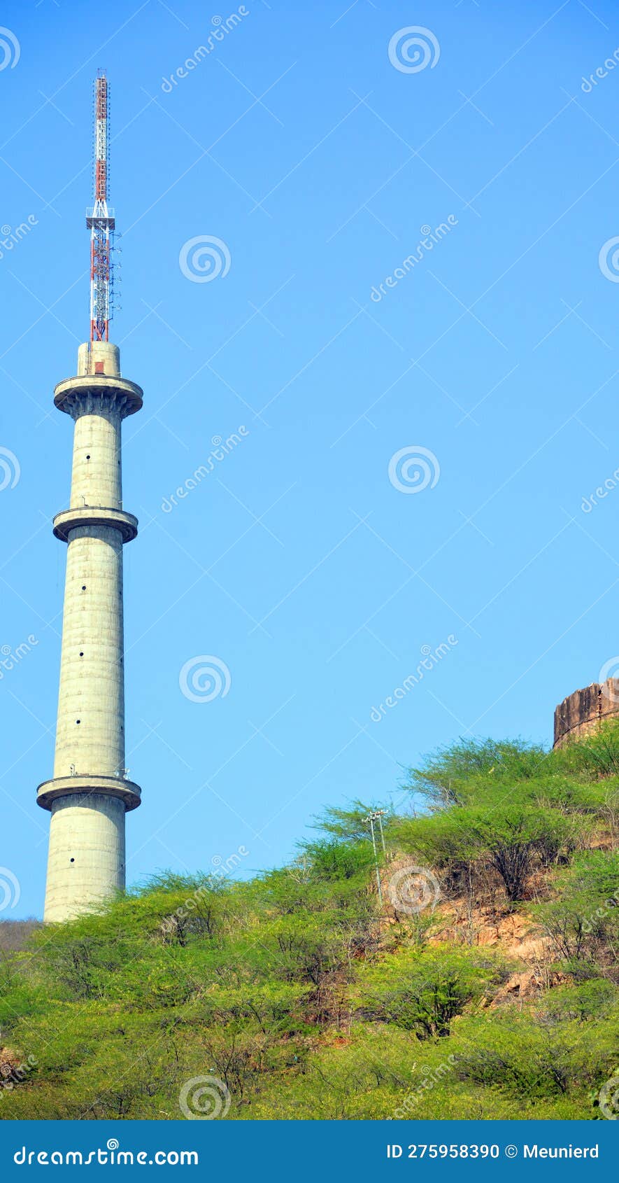 TV Tower in Bundi, Rajasthan State, India Editorial Image - Image of ...