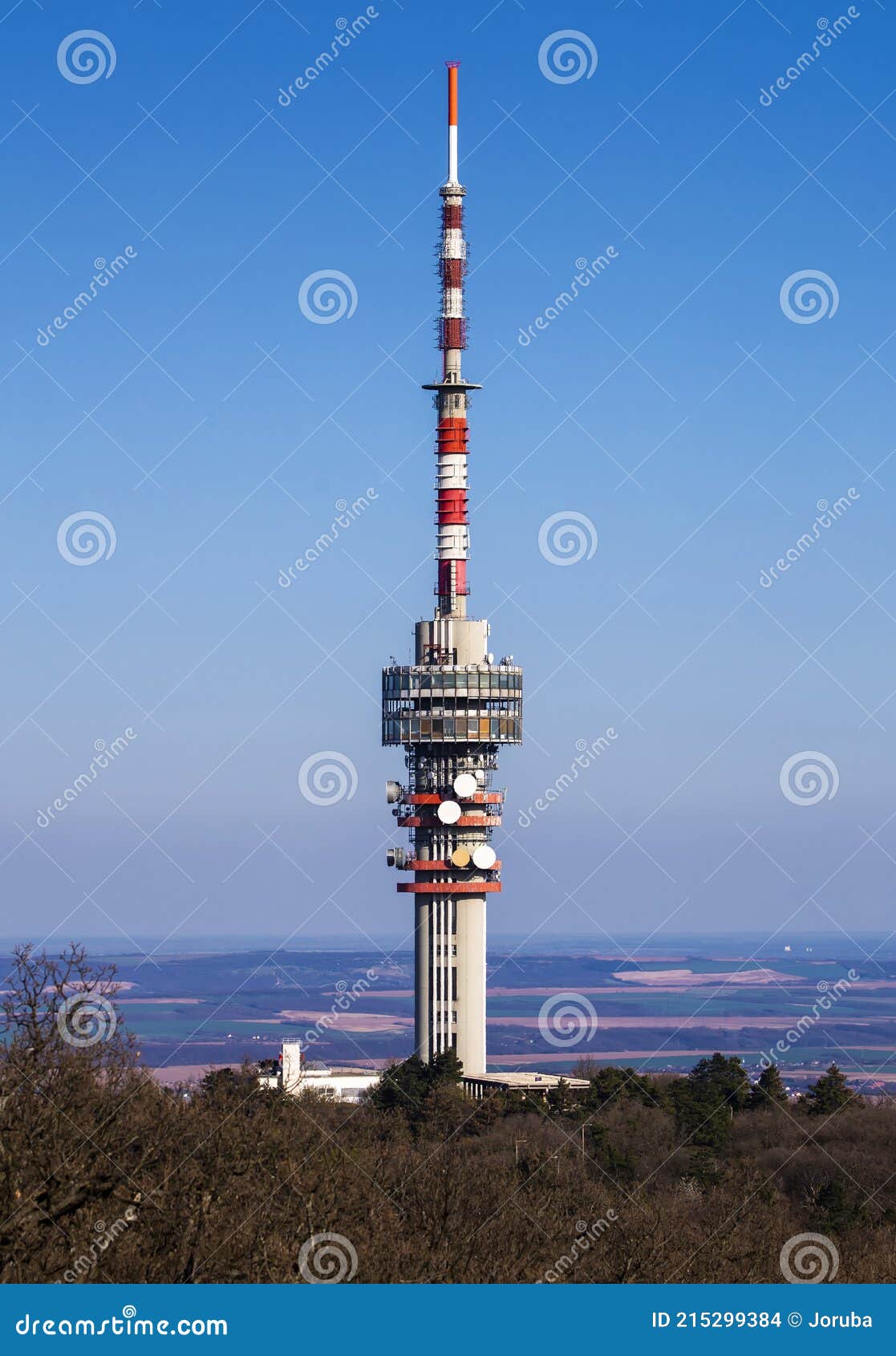 TV tower in Pecs, Hungary stock photo. Image of broadcasting - 215299384