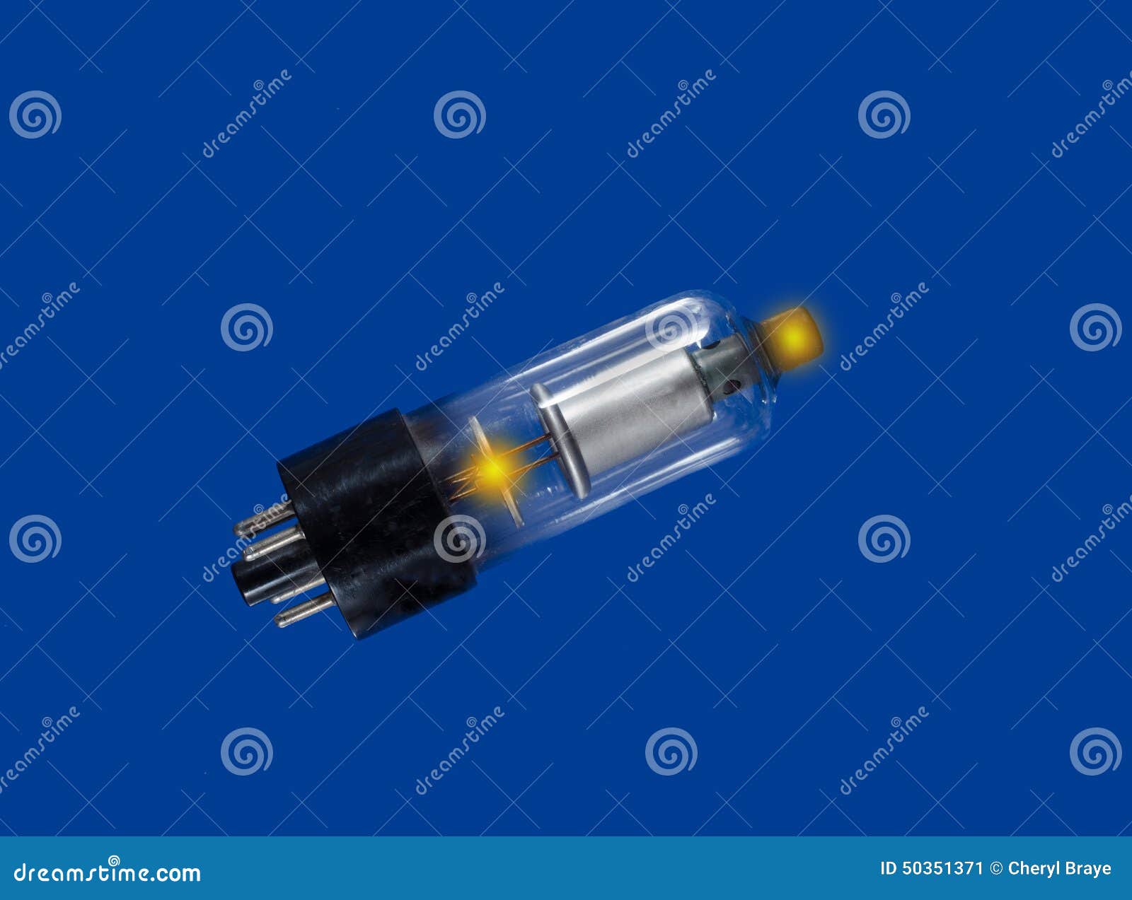 TV Tube Glow stock image. Image of communication, retro - 50351371