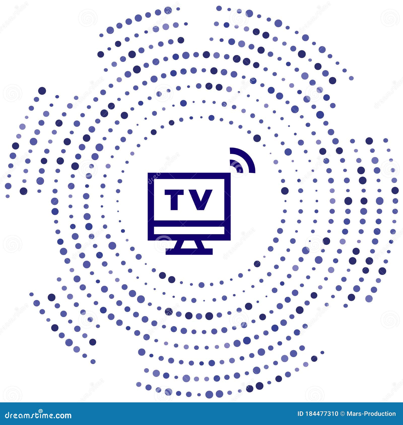 Tv Vector Icon. Tv Editable Stroke. Tv Linear Symbol for Use on Web and ...