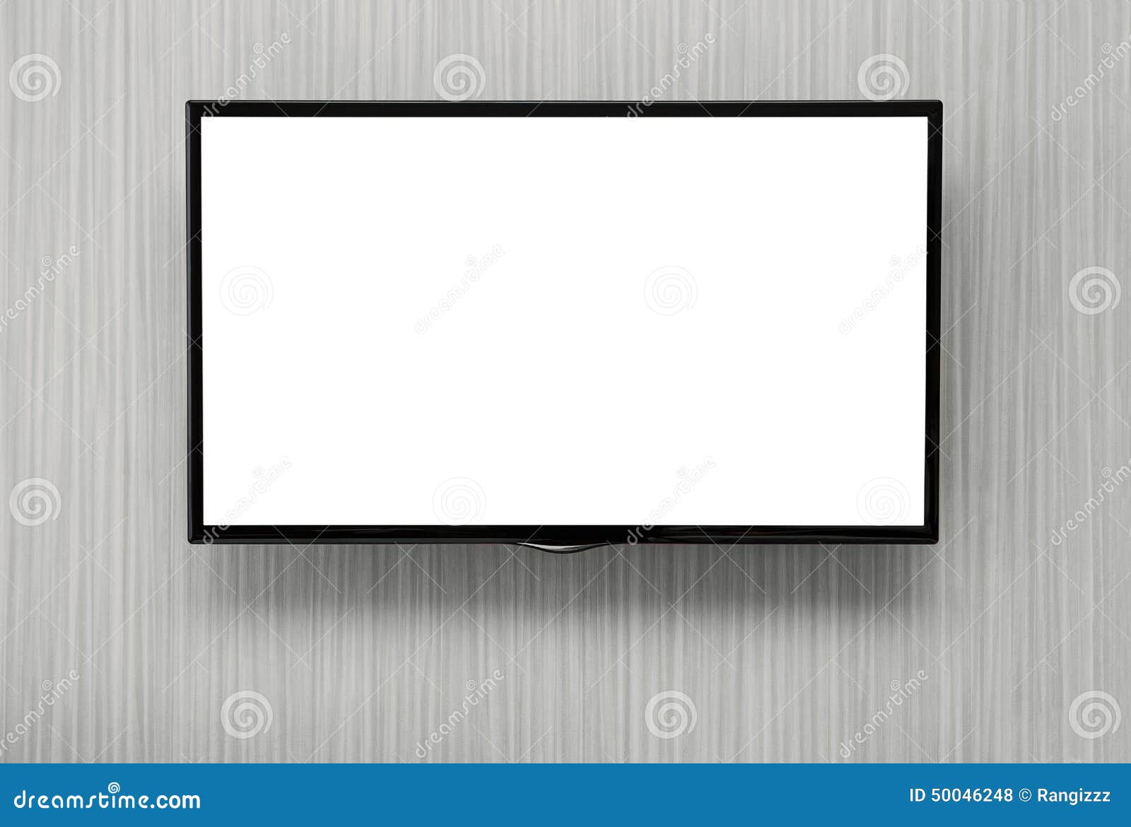 TV Vide Avec Le Chemin De Coupure Illustration Stock - Illustration du ...