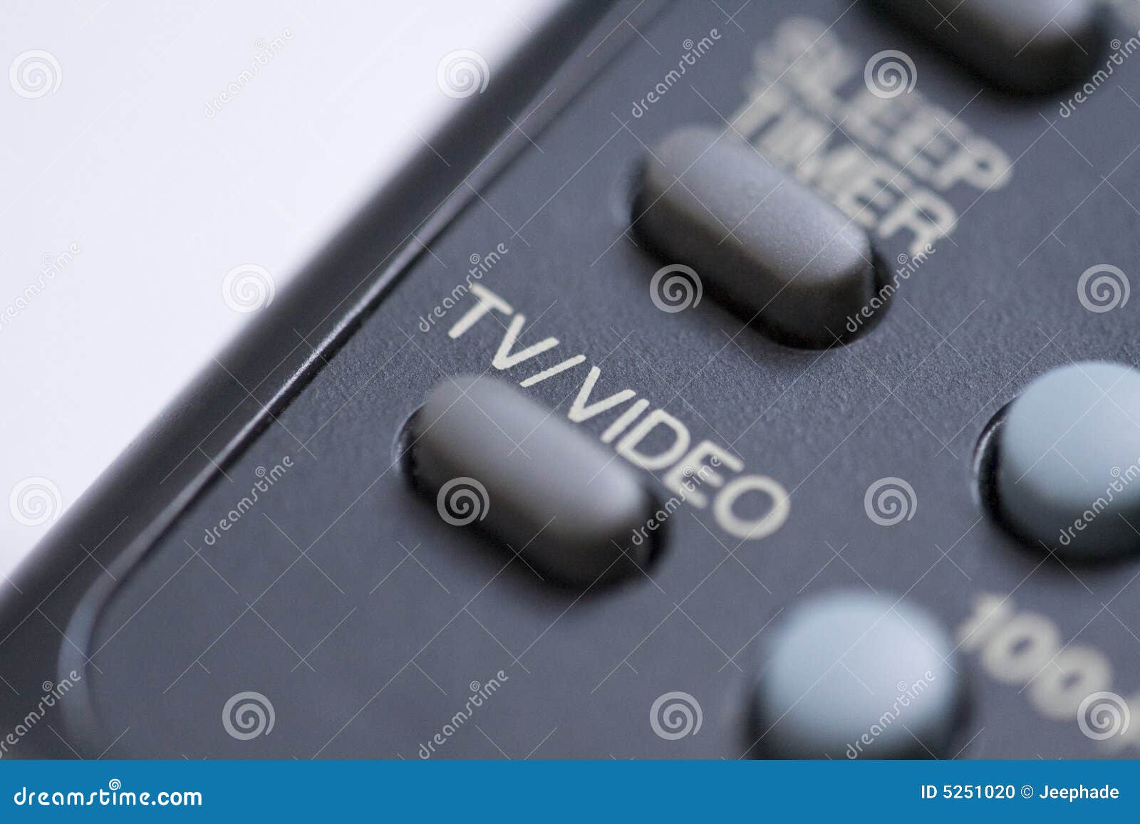 TV video button stock photo. Image of audio, buttons, color - 5251020