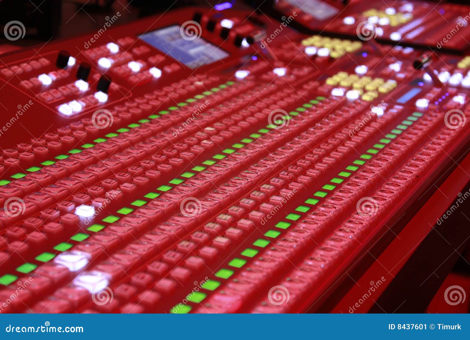 TV vision panel stock image. Image of large, studio, television - 8437601