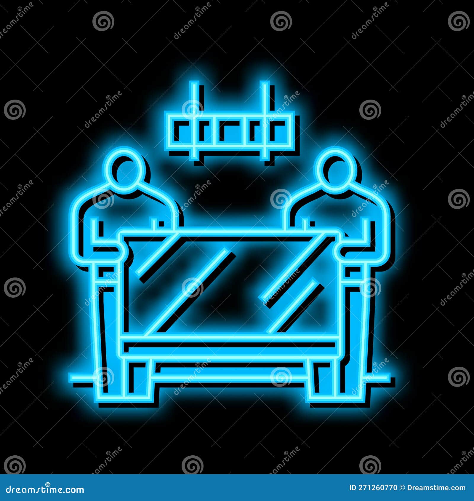 Tv Wall Mounting Icon Doodle Illustration | CartoonDealer.com #378945878