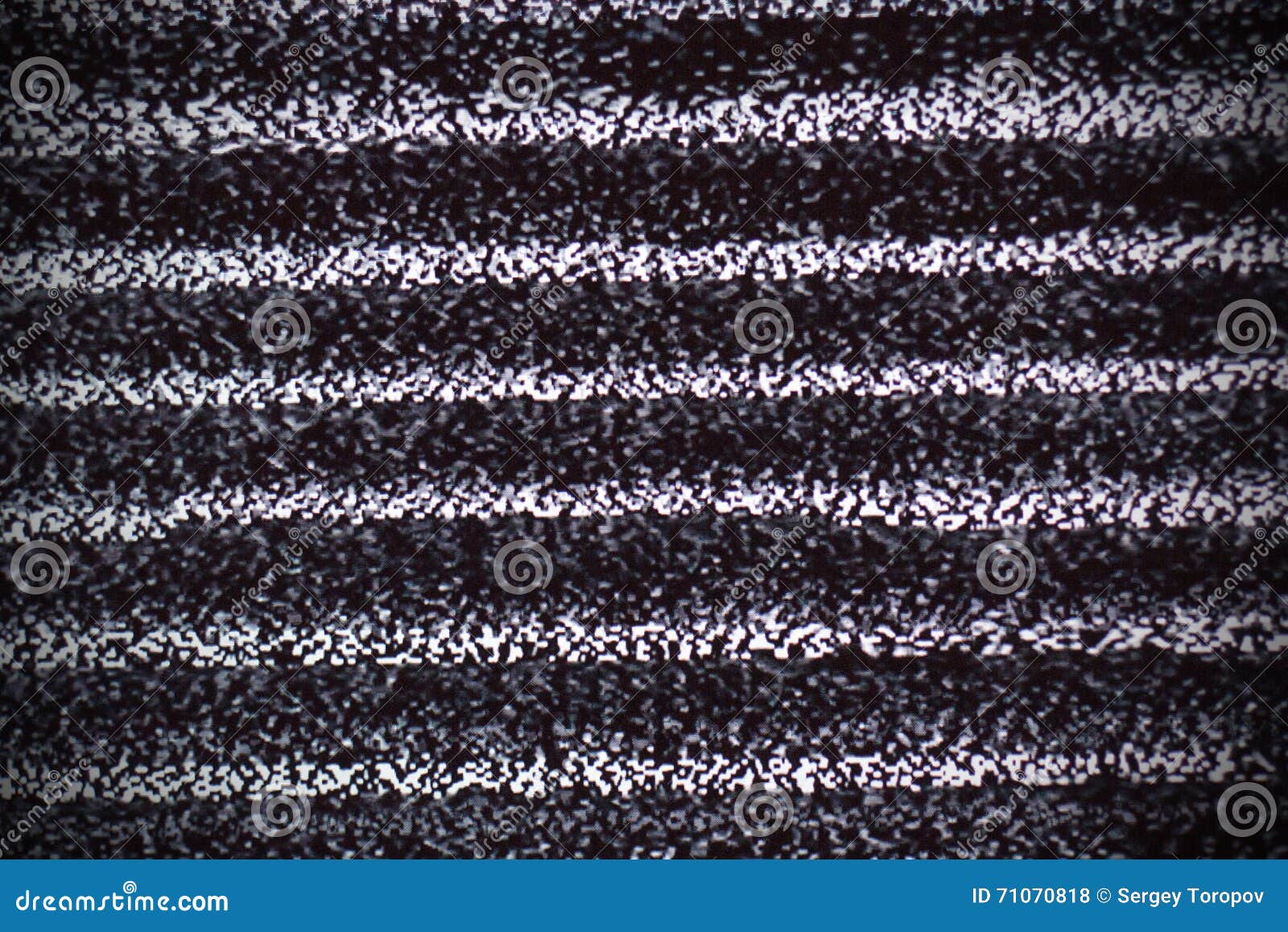 TV White Noise on Lcd Screen Stock Photo - Image of reception, screen ...