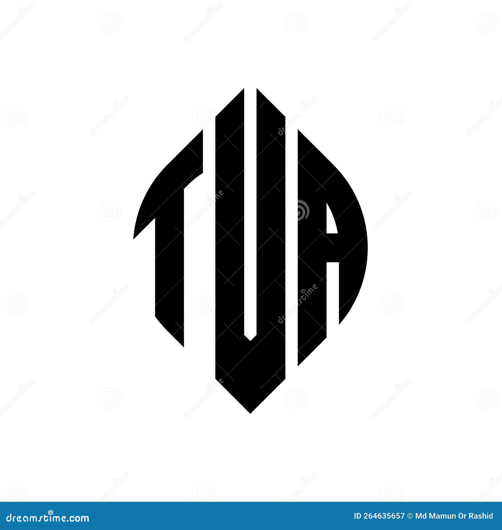TVA Circle Letter Logo Design with Circle and Ellipse Shape. TVA ...