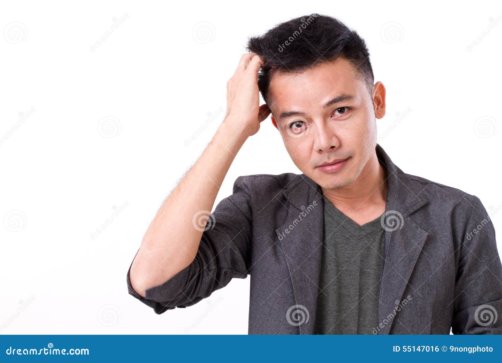 Tvekar Den Tvivelaktiga Mannen Arkivfoto - Bild av förvirrad, tveka ...