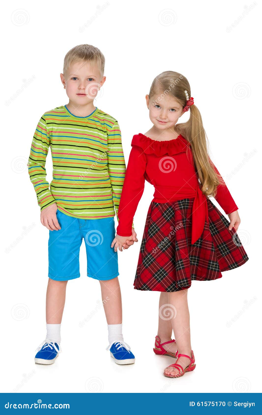 Twee blije kinderen stock foto. Image of binnen, leuk - 61575170