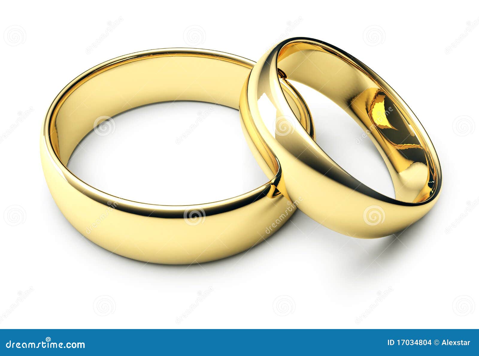 Twee gouden trouwringen stock illustratie. Illustration of glanzend ...