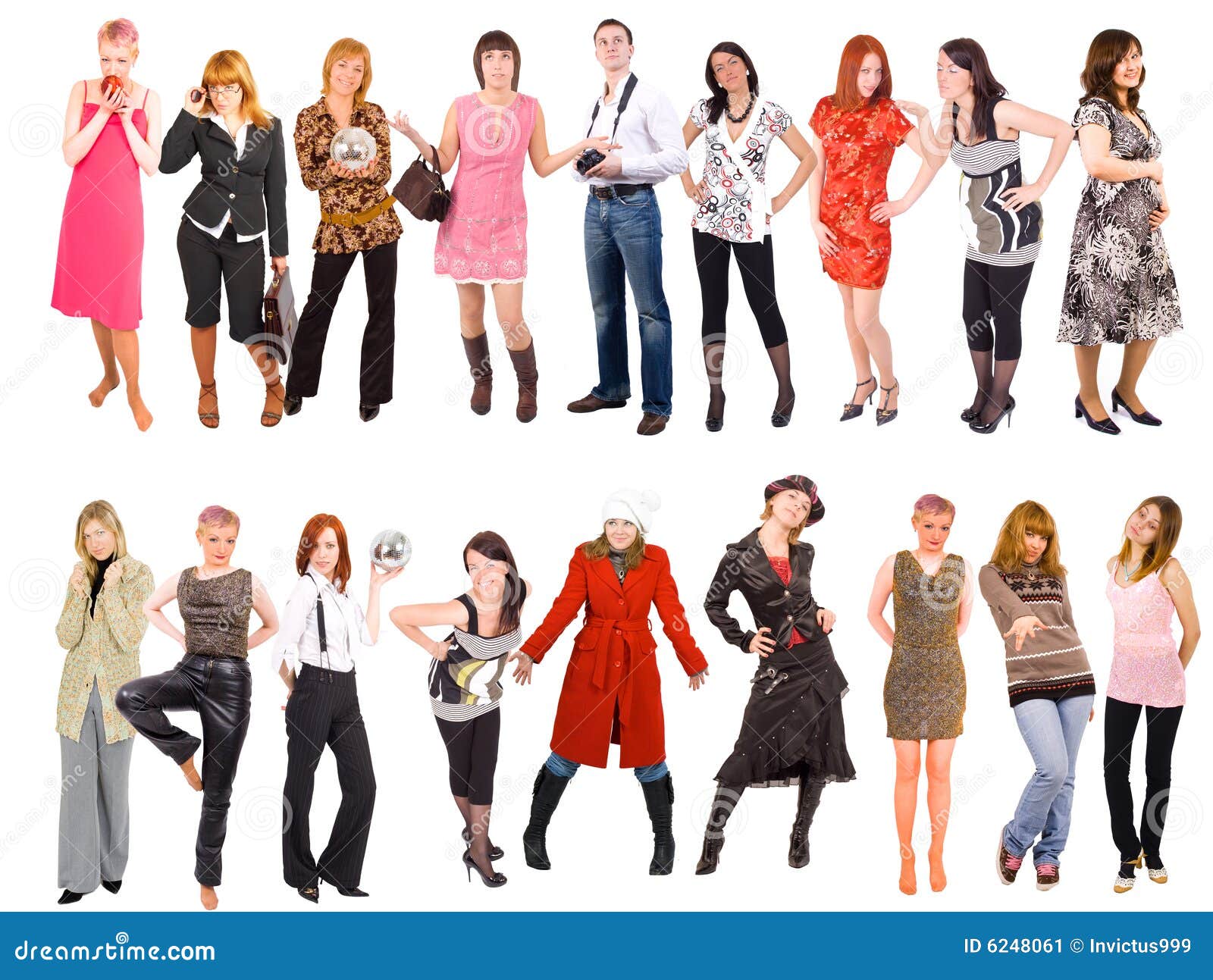 Twee groepen ons stock afbeelding. Image of meisje, familie - 6248061