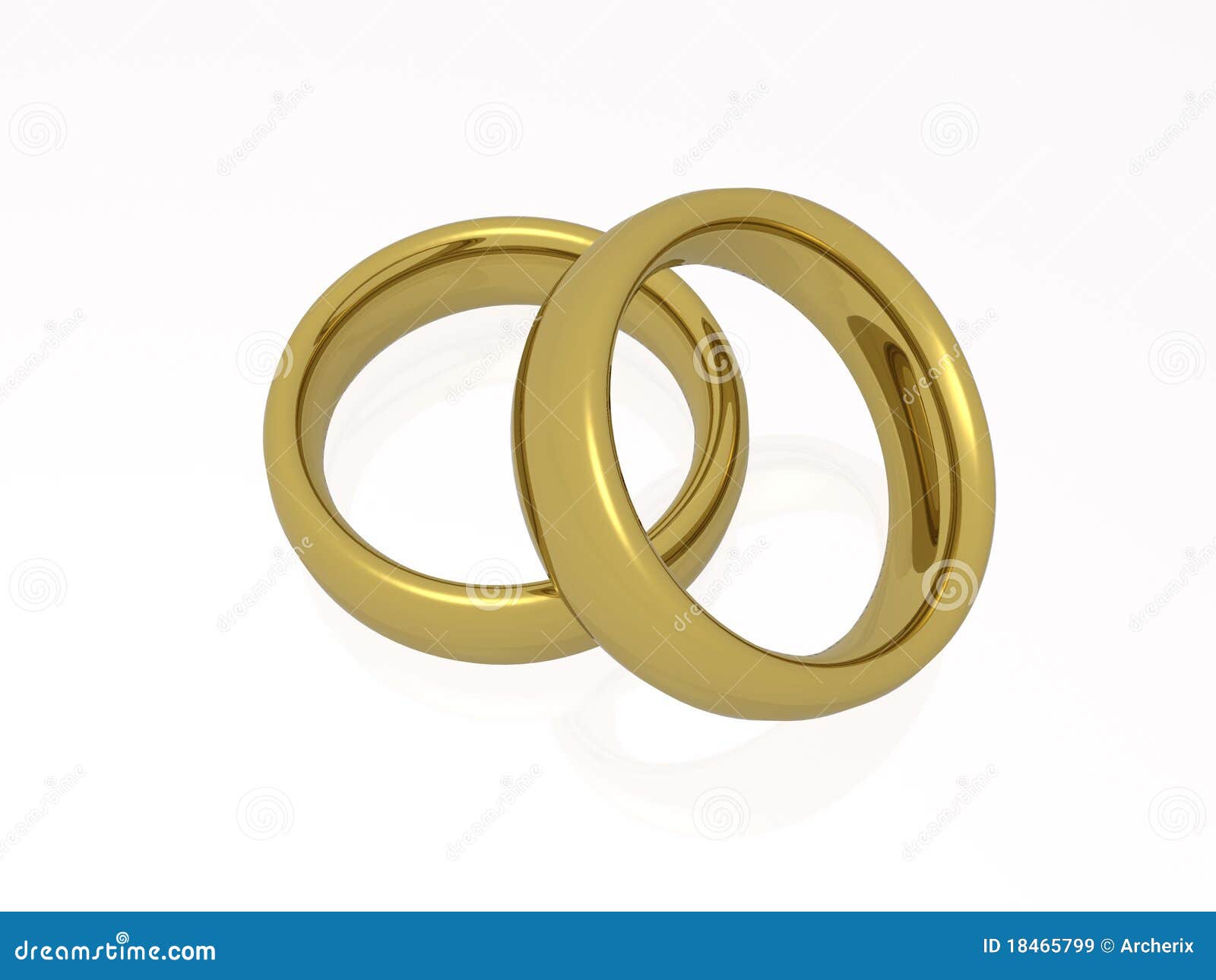 Twee ringen stock illustratie. Illustration of samenhorigheid - 18465799