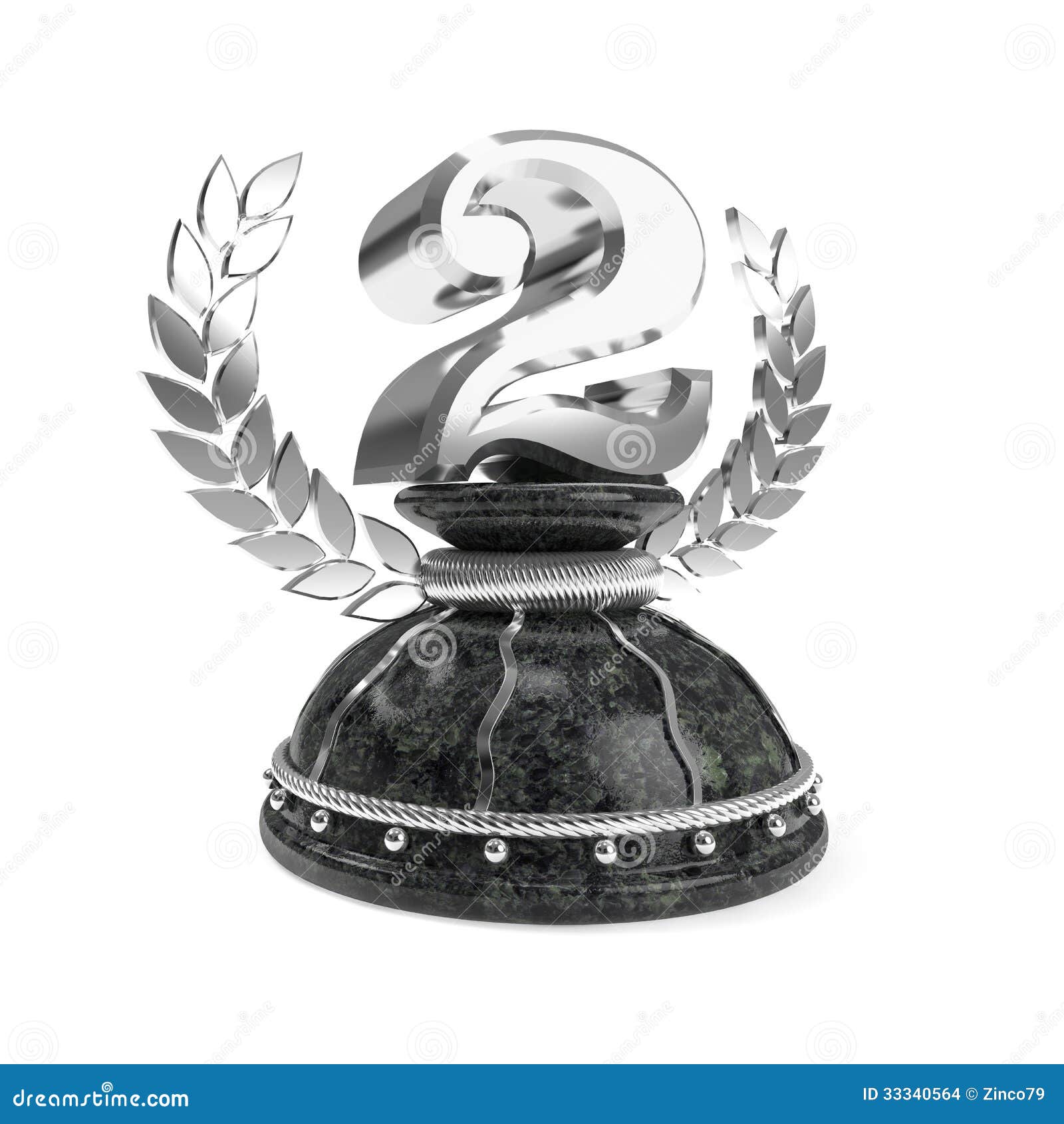 Tweede plaats stock illustratie. Illustration of plaats - 33340564