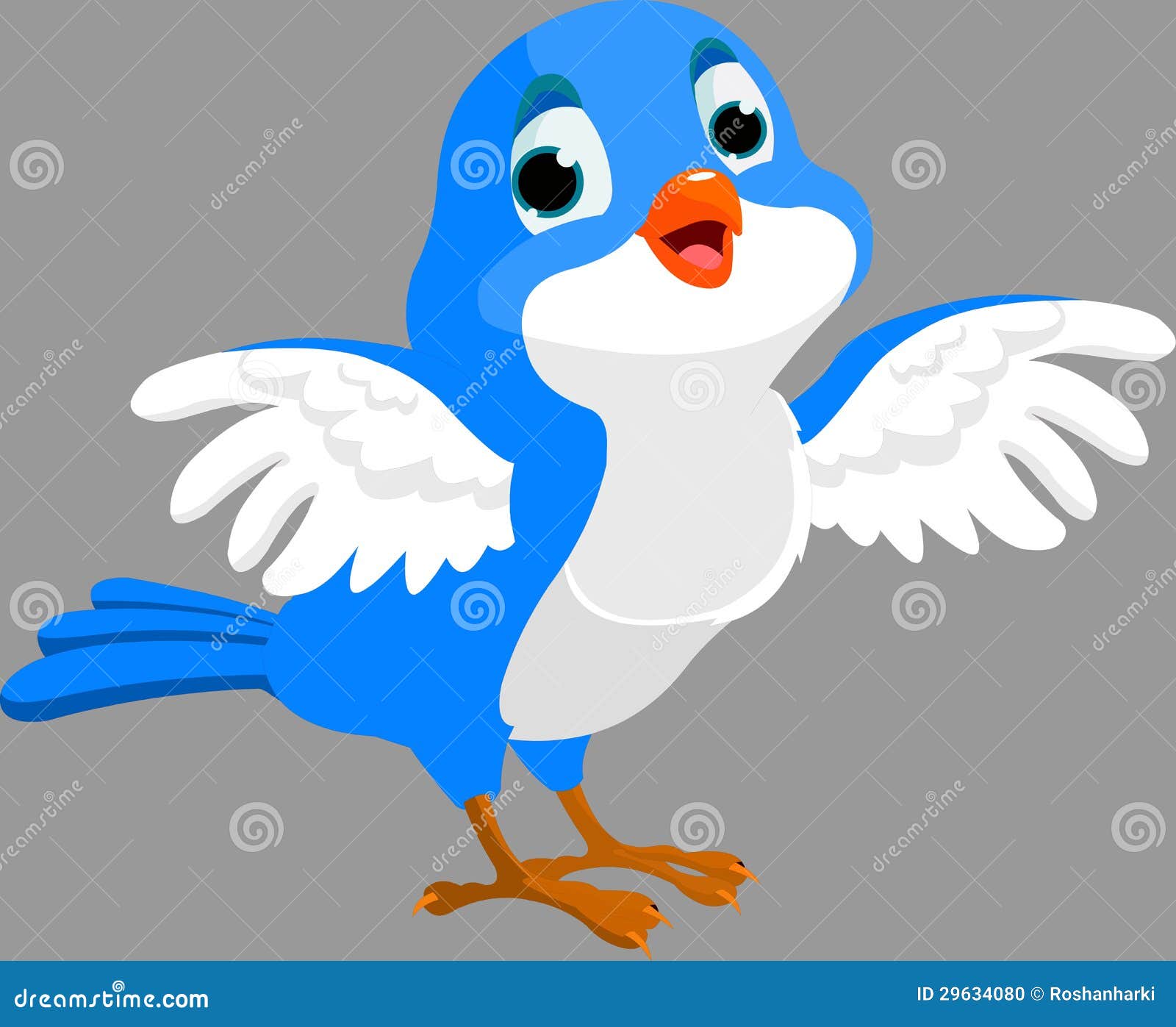 Tweet Bird stock illustration. Illustration of tweet - 29634080