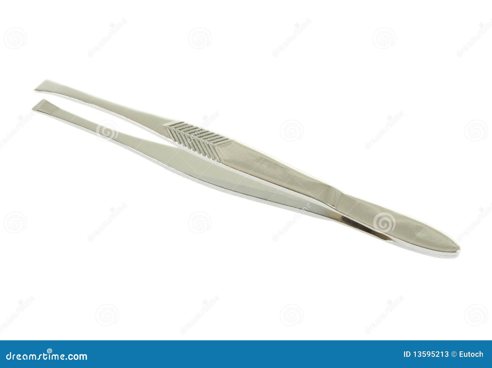 Tweezers stock image. Image of metallic, clipping, close - 13595213