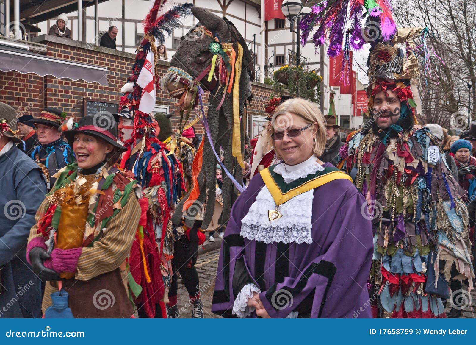Twelfth Night Celebrations, London UK Editorial Stock Image - Image of ...