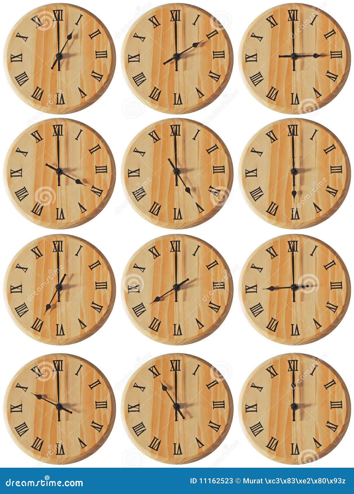 Twelve Hours stock image. Image of hand, numeral, circle - 11162523