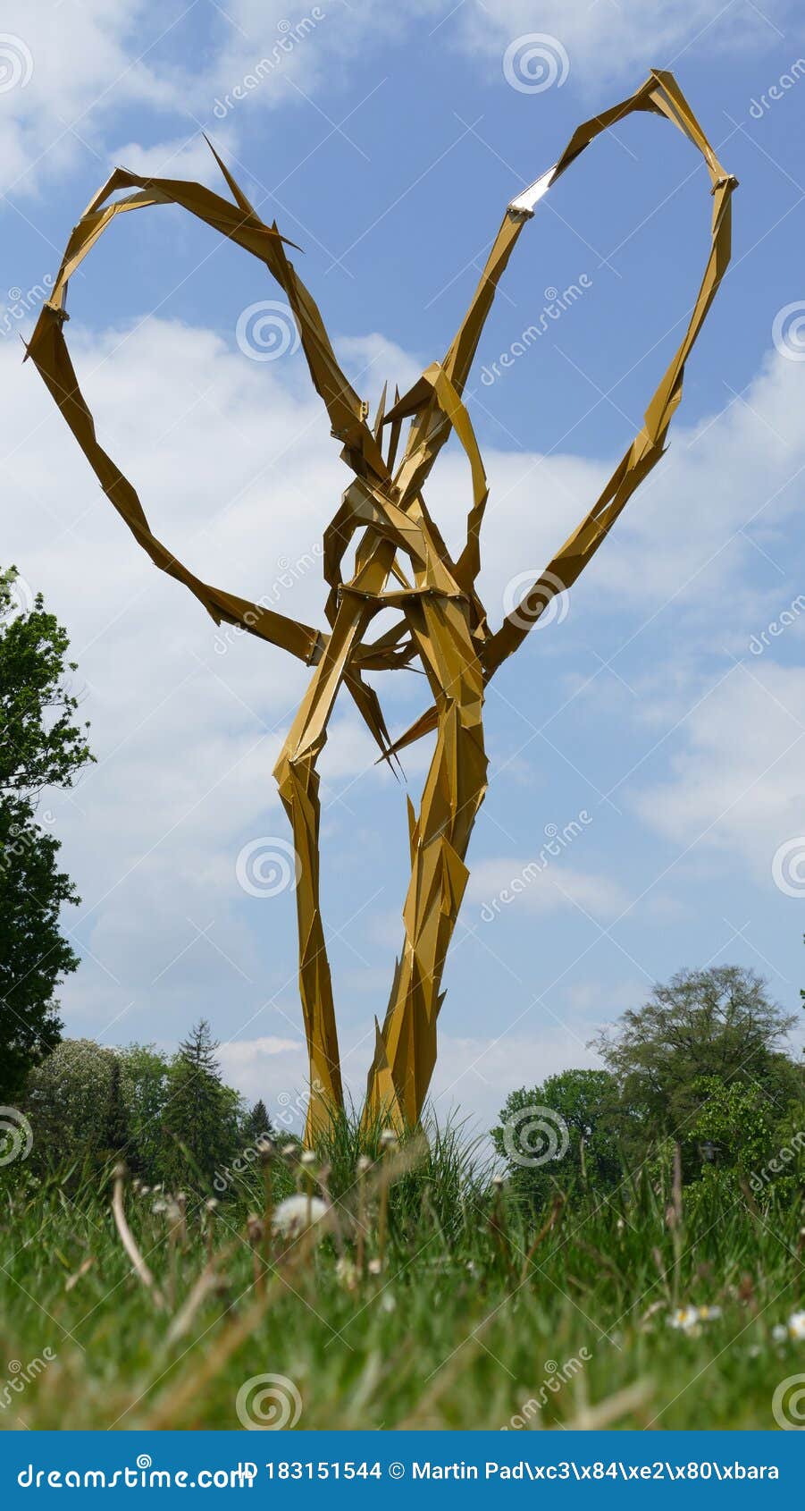 Twelve-meter-high Statue of the Olomouc Sculptor Jan Dostal Editorial ...
