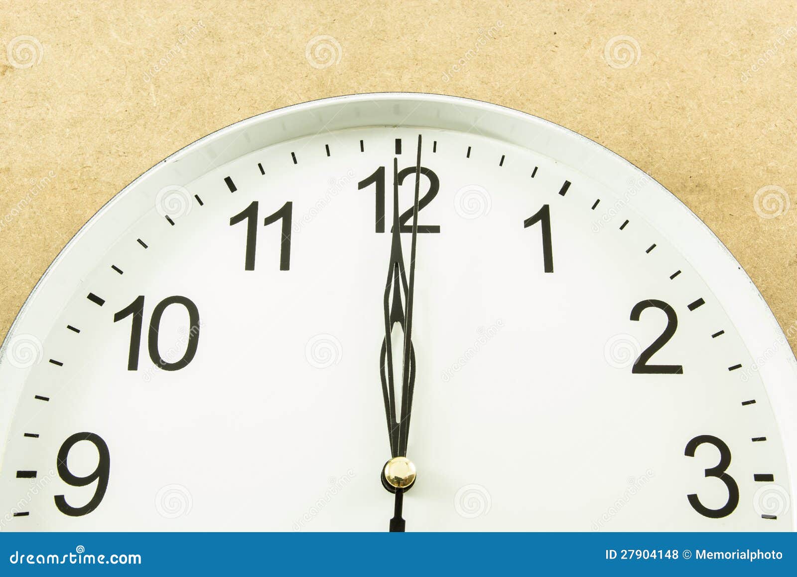 Twelve o clock stock photo. Image of alarm, number, work - 27904148