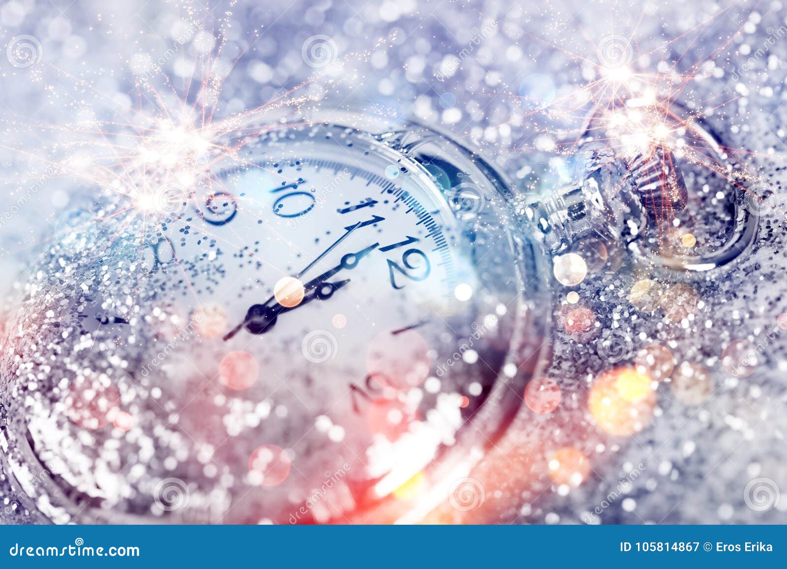 Twelve O`clock - New Year`s Eve Stock Image - Image of decoration ... Twelve O`clock - New Year`s Eve Stock Image - Image of decoration ...