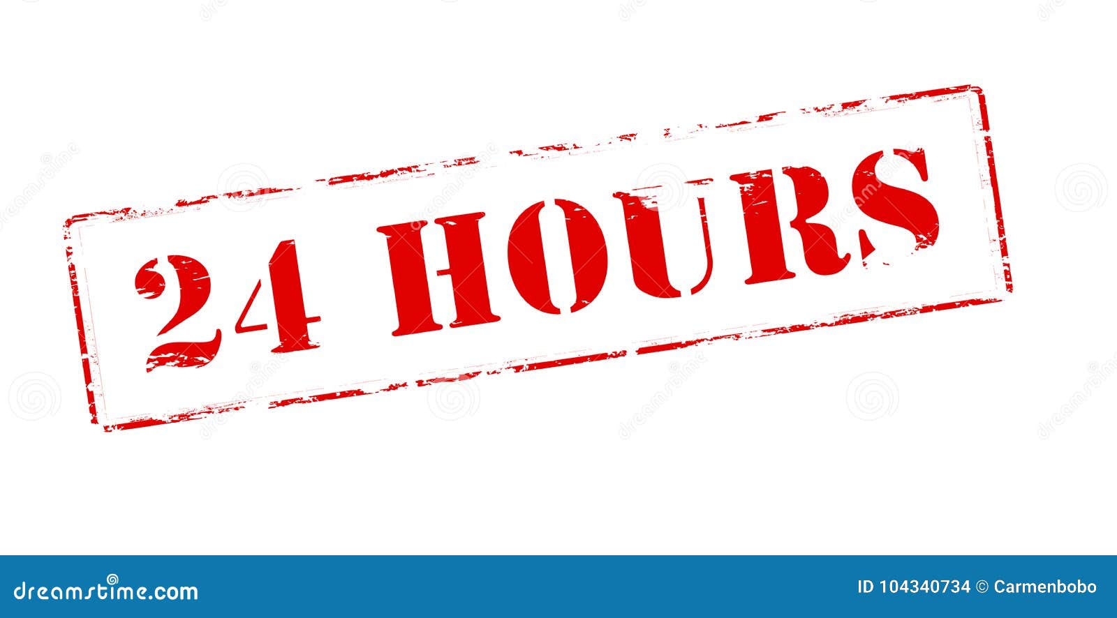 Twenty four hours stock illustration. Illustration of rectangular ...