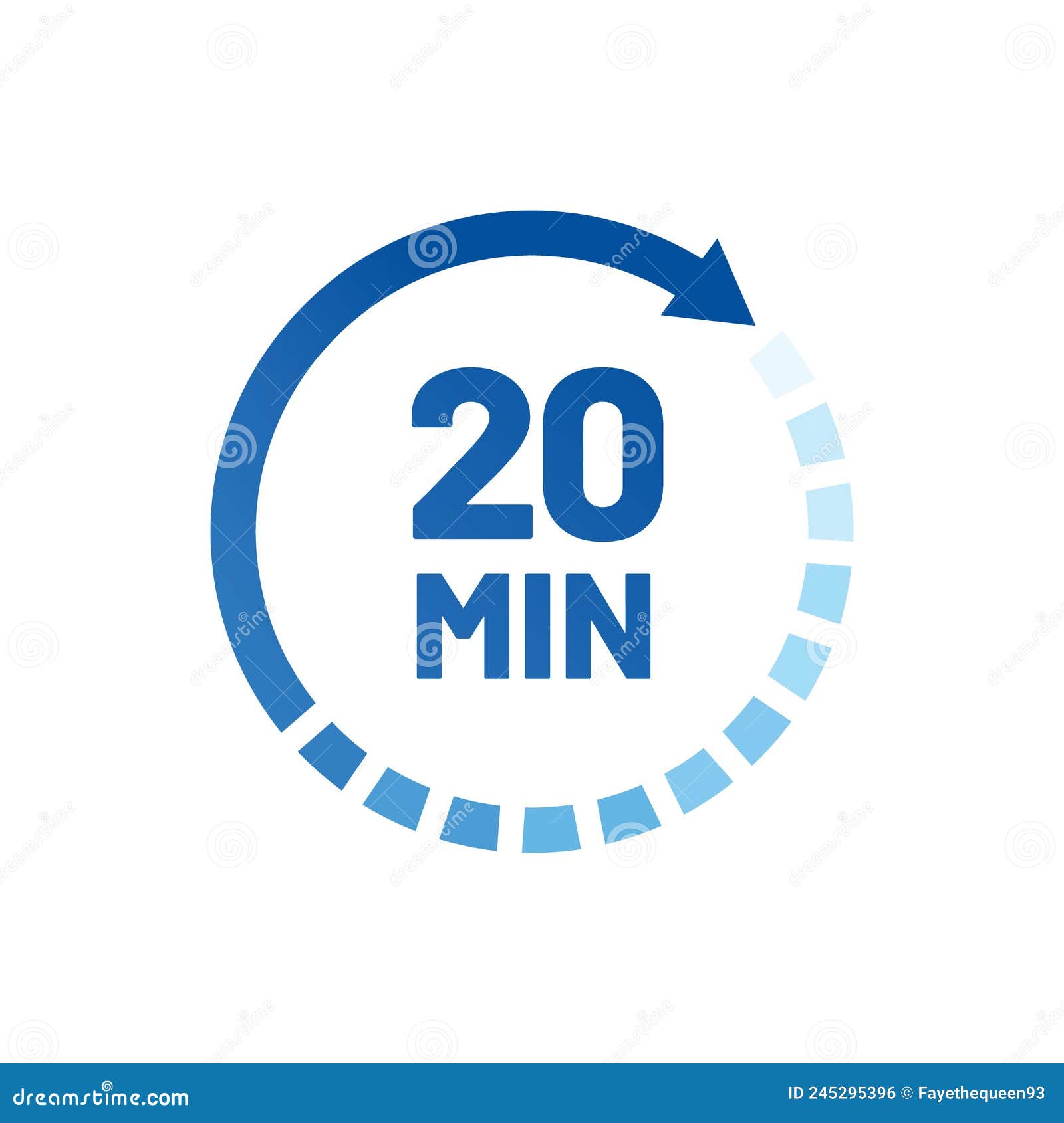 20 Twenty Minutes Time Symbol. Vector Time Countdown Icon With Clock ... 20 Twenty Minutes Time Symbol. Vector Time Countdown Icon With Clock ...