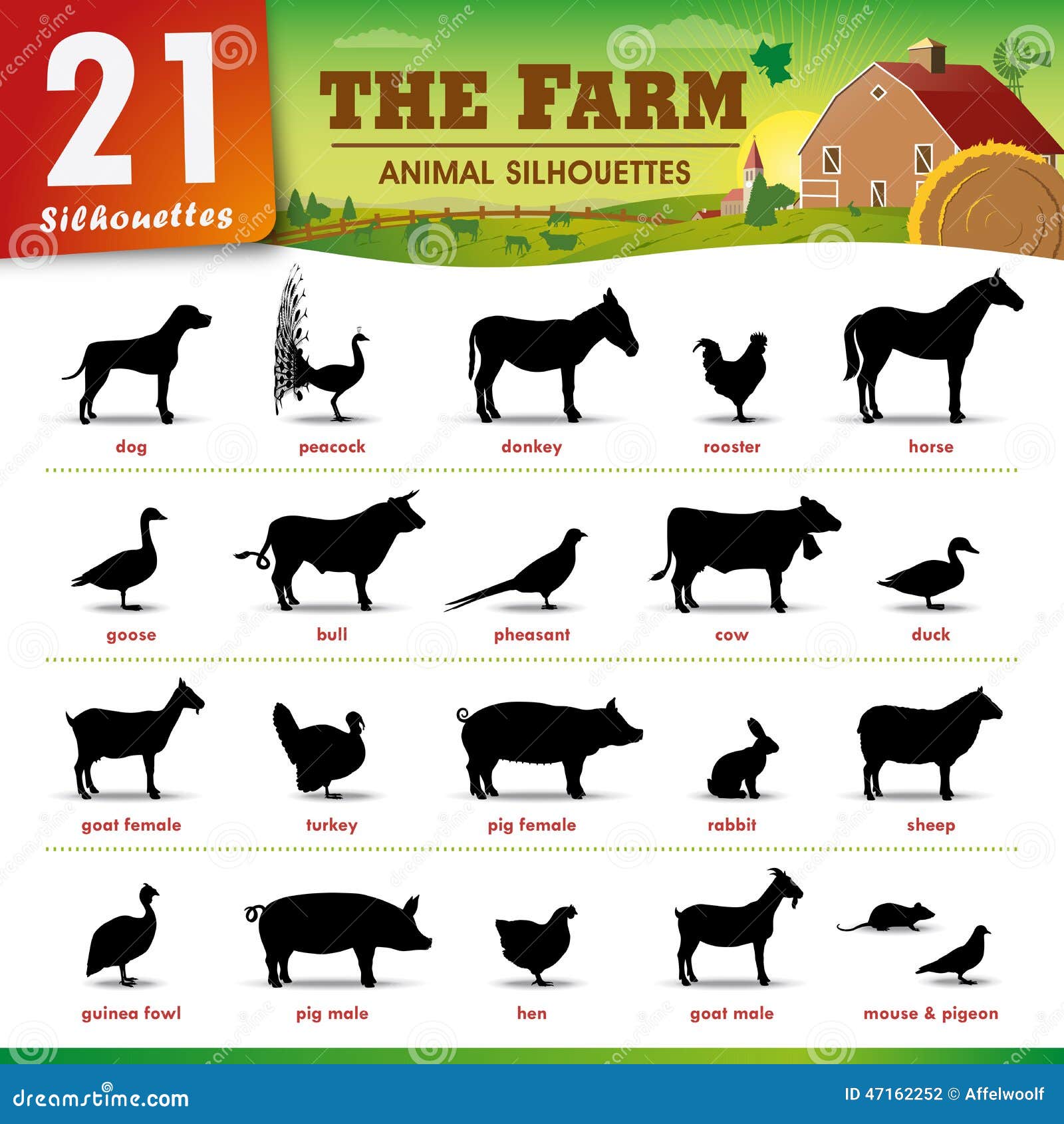 Twenty Animal Stock Illustrations – 319 Twenty Animal Stock ...