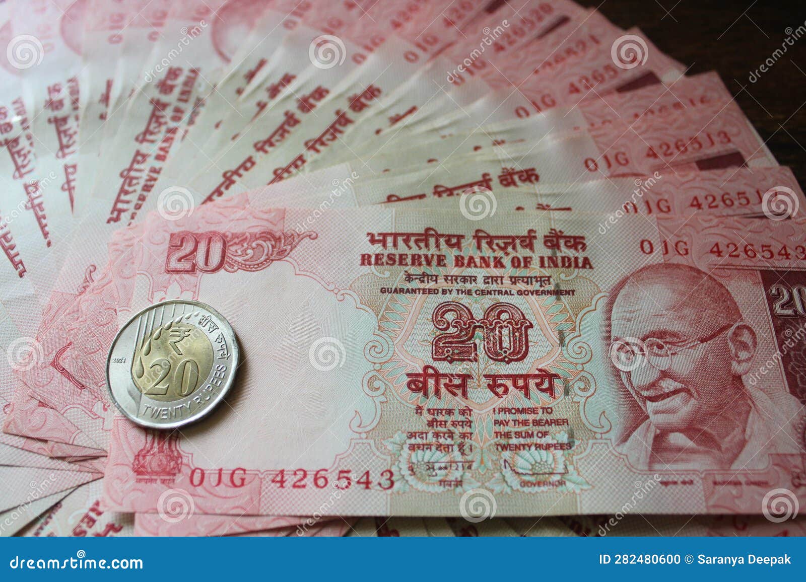 10 Rupees Indian Note Royalty-Free Stock Photography | CartoonDealer ...