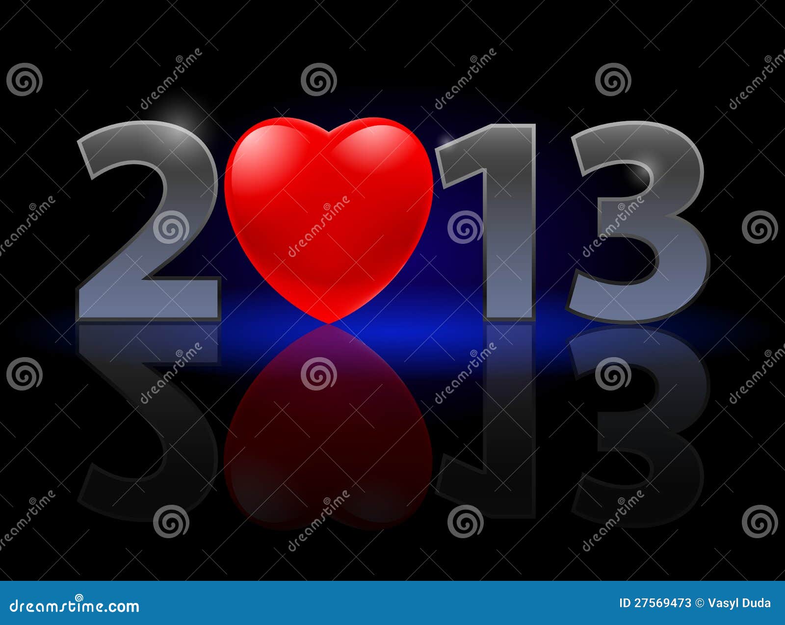 Twenty Thirteen Year stock vector. Illustration of gift - 27569473