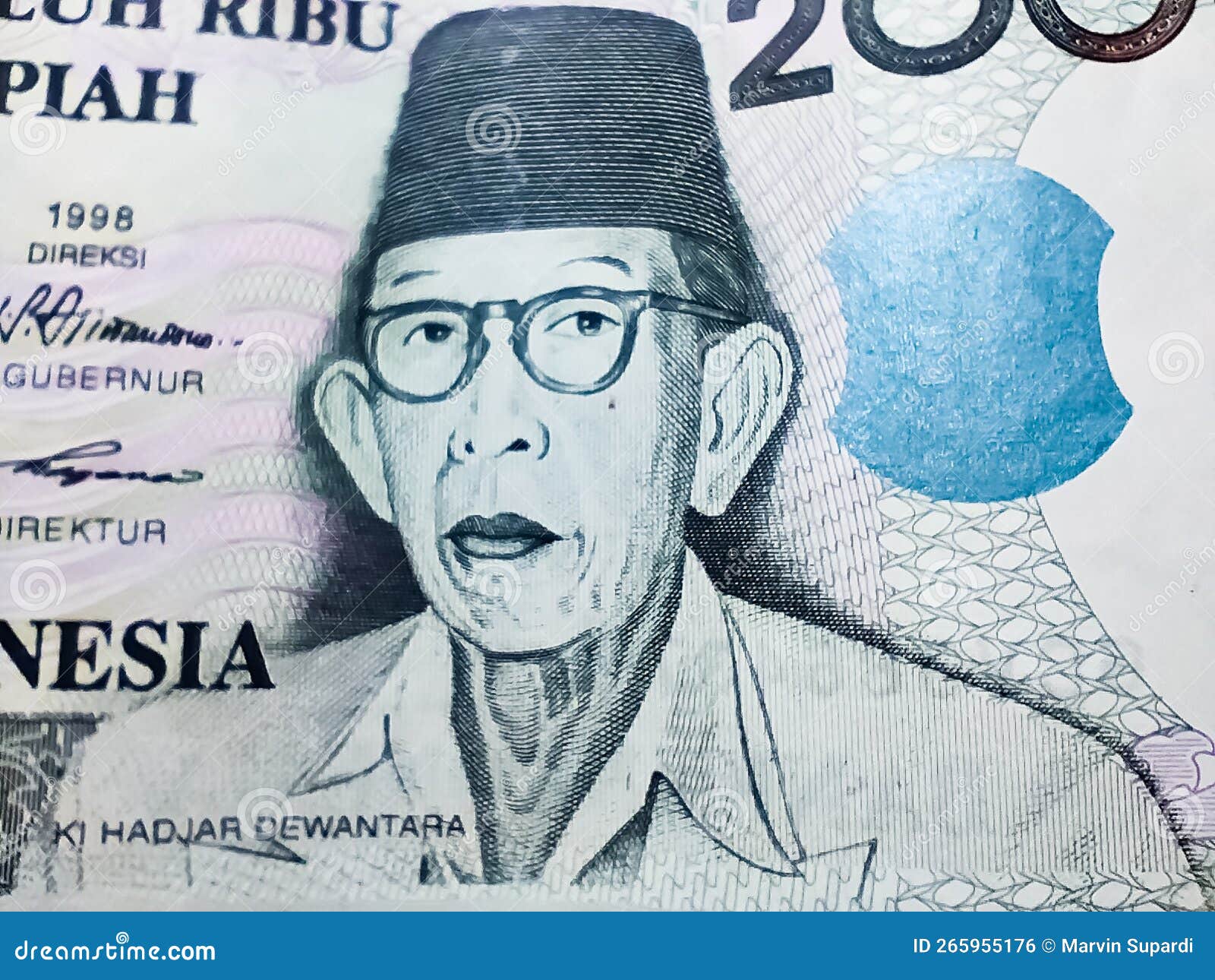 Twenty Thousand Rupiah. Indonesian Money Stock Photo - Image of poster ...