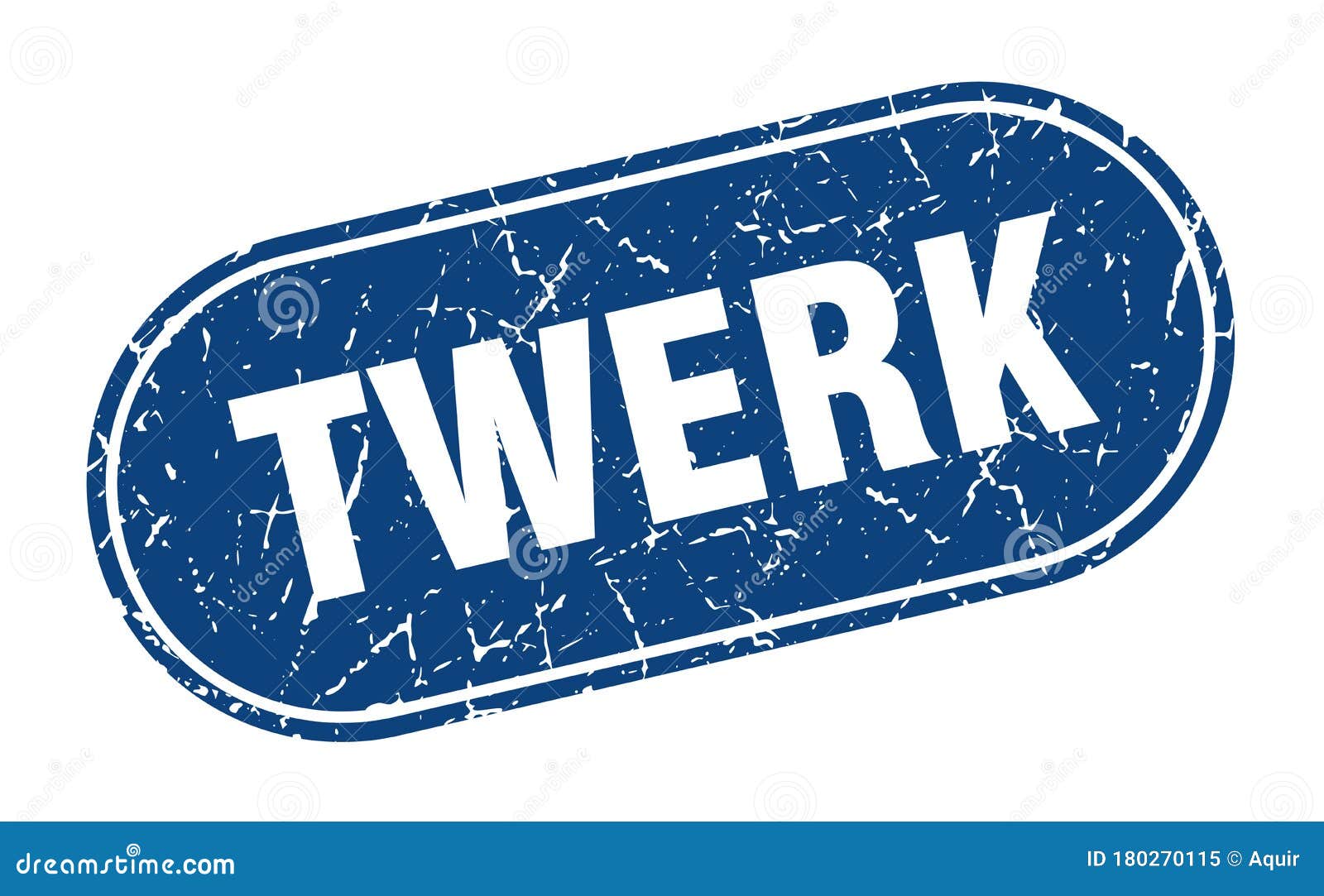 Twerk Sign. Twerk Circular Band Label. Twerk Sticker Vector ...